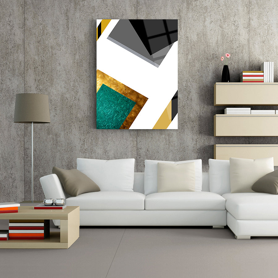 Srd concept Geometric Pattern 10 Glass Painting