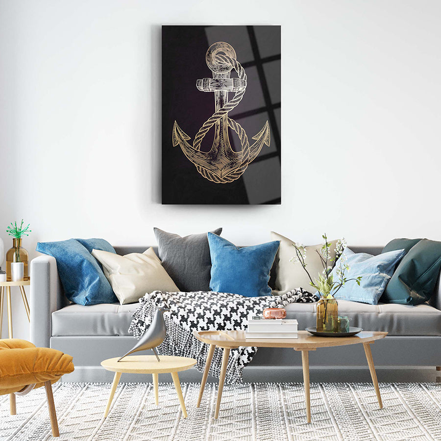 Srd Concept Anchor Glass Painting